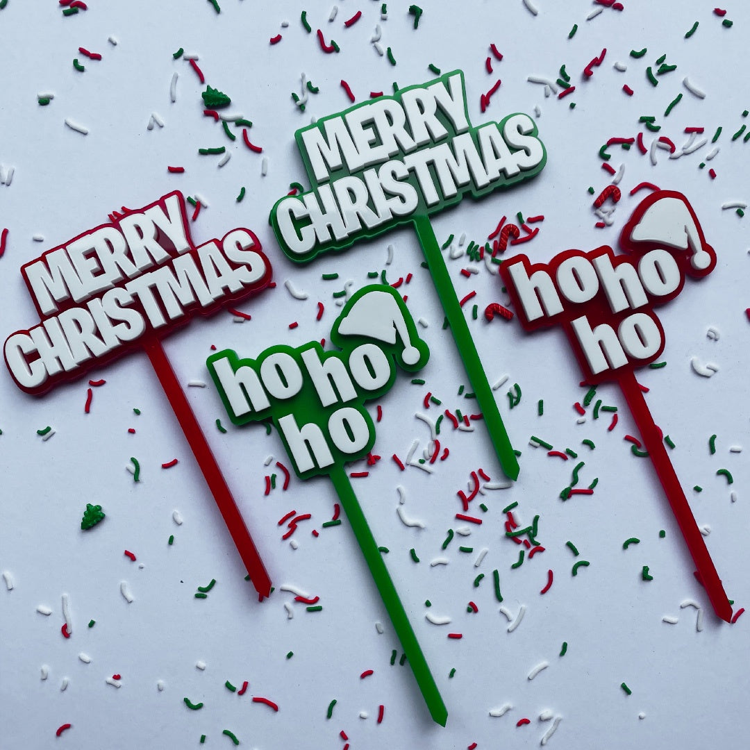 Christmas Pop Topper — Cakers Warehouse