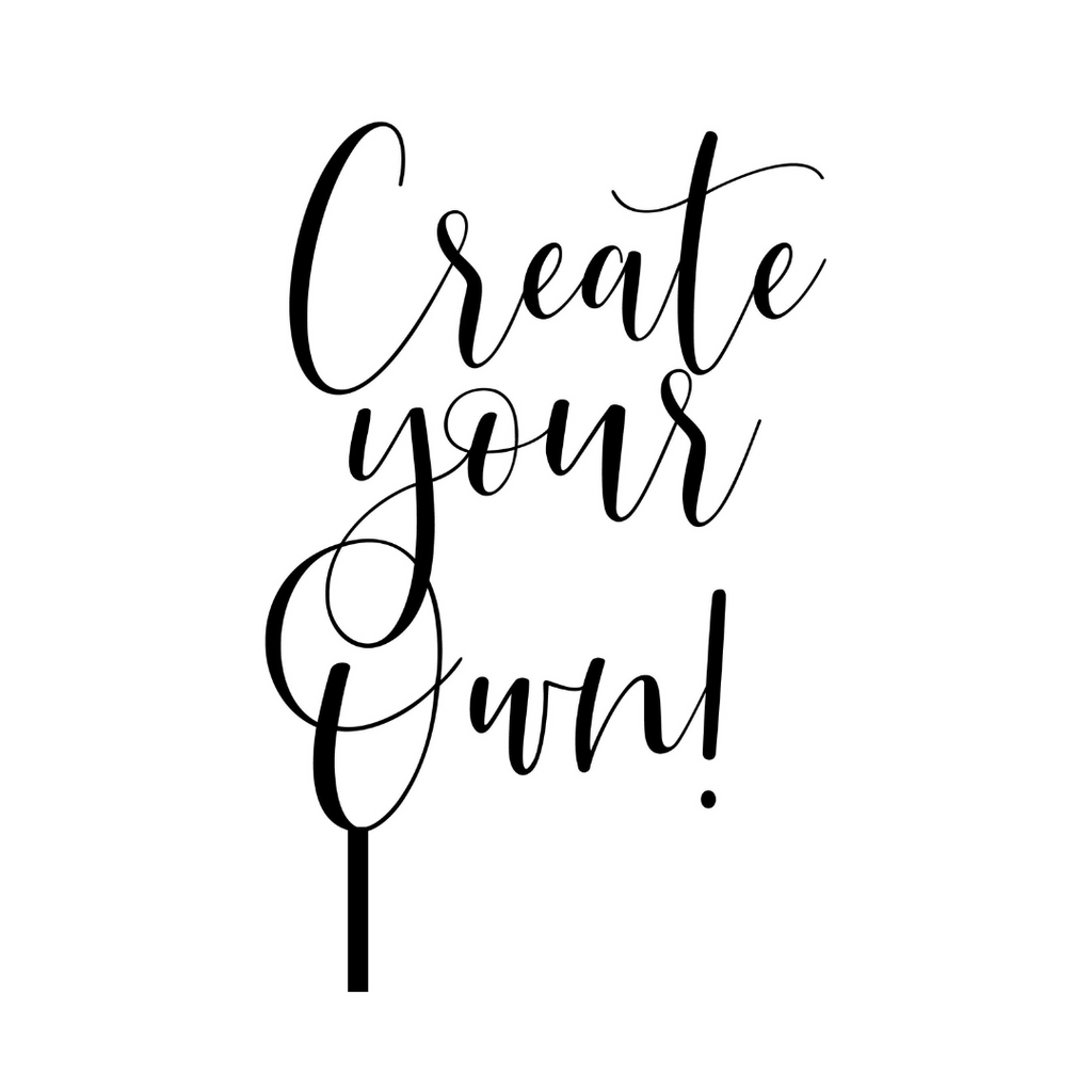 Custom Cake Toppers | Acrylic Toppers | Cakers Warehouse