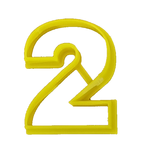 Number Cutter Wide #2 — Cakers Warehouse
