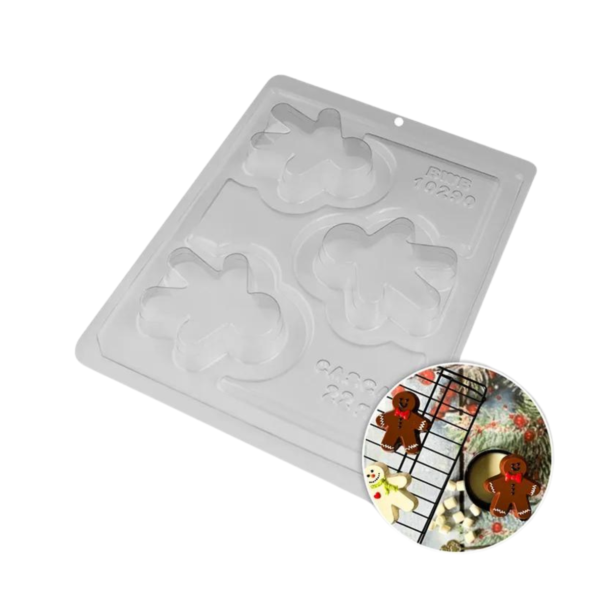 Plastic Mould Gingerbread Man *Clearance* — Cakers Warehouse