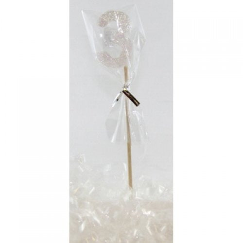 Stick Candle Glitter Pearl #3 — Cakers Warehouse