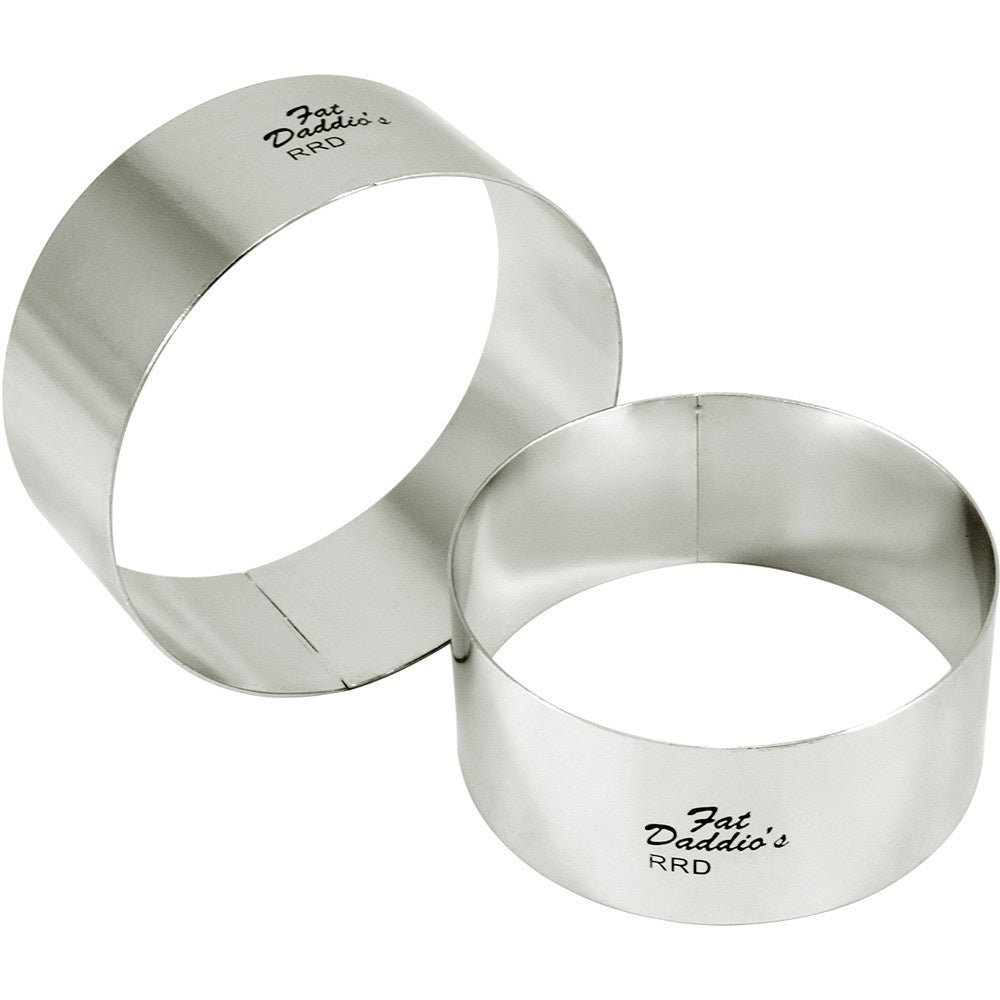 Stainless Steel Pastry Ring 8in — Cakers Warehouse
