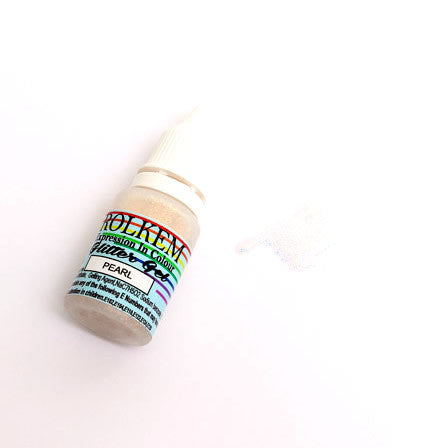 Gel Glitter Paint Pearl White — Cakers Warehouse