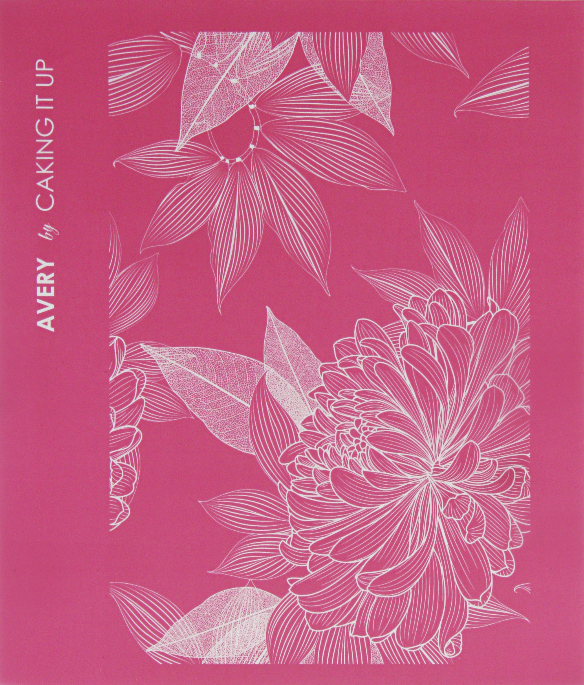 Mesh Stencil Avery — Cakers Warehouse