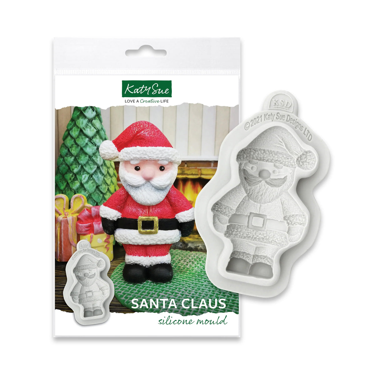 Silicone Mould Santa Claus — Cakers Warehouse