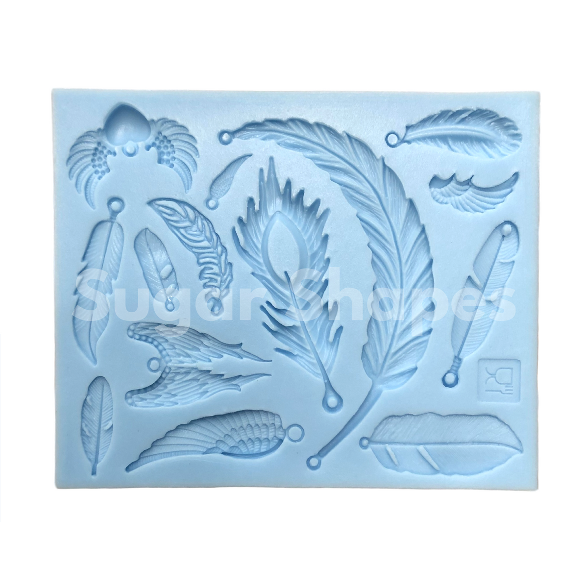 Silicone Mould Feathers Assorted — Cakers Warehouse