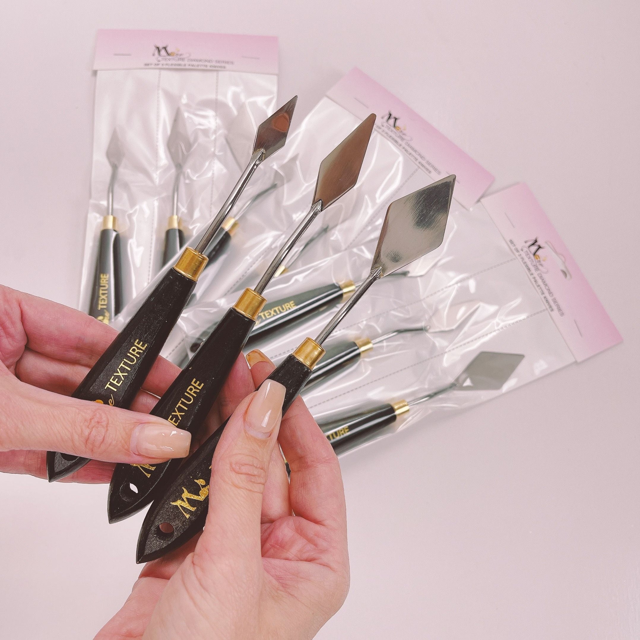 Palette Knives Texture Diamond Series 3pc — Cakers Warehouse