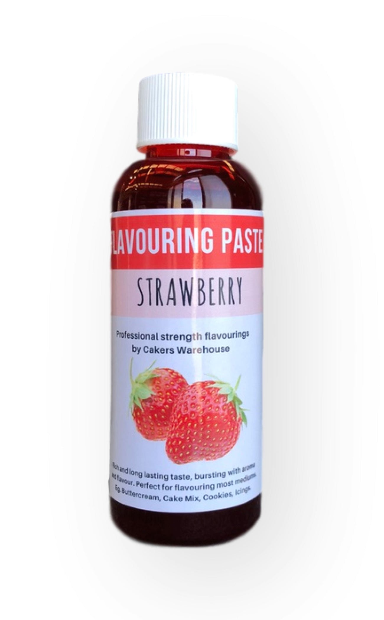 Flavouring Paste Strawberry 50mL — Cakers Warehouse