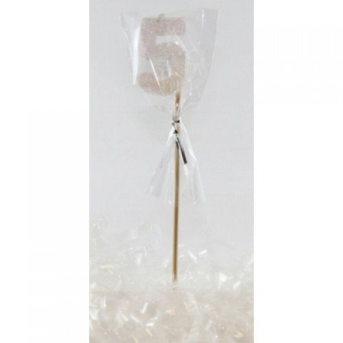 Stick Candle Glitter Pearl #5 — Cakers Warehouse