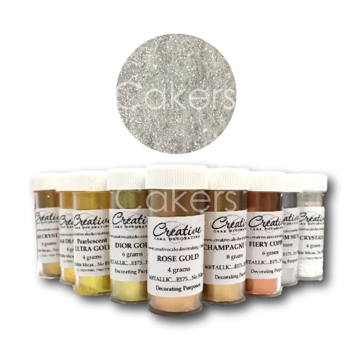 Diamond Dust White 4gm — Cakers Warehouse