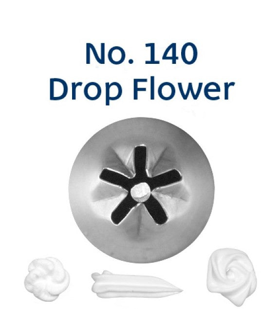 LOYAL Piping Tip Drop Flower #140 | Cakers Warehouse